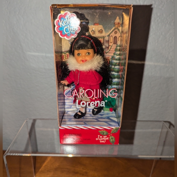 Mattel | Toys | Barbie Kelly Club Caroling Lorena Holiday Doll 20 ...